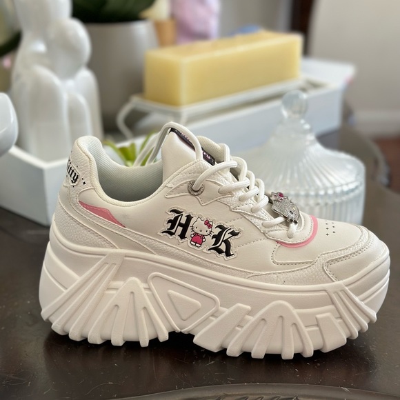 Shoes | Hello Kitty Sneakers Platform | Poshmark